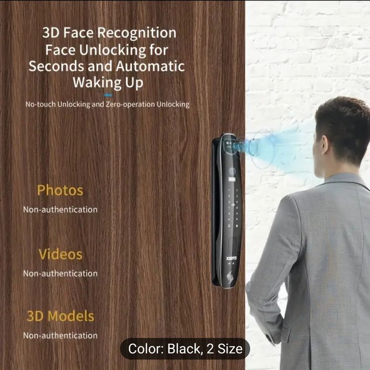 Smart door lock Face ID, Fingerprint, pin... | Kaufen auf Ricardo