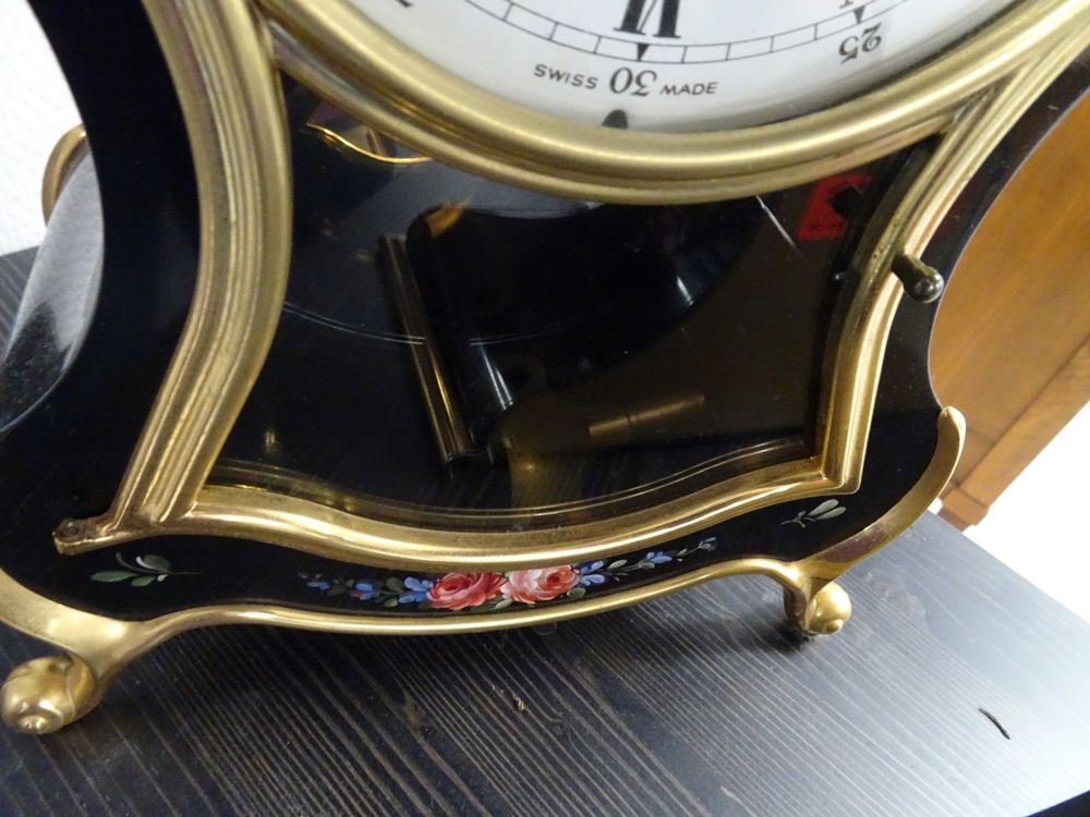 schwarze Pendüle, antike Uhr (Gebraucht) in Langenthal für CHF 60 – nur Abholung auf Ricardo kaufen