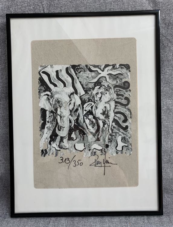 Lithographie von Rolf Knie | Kaufen auf Ricardo