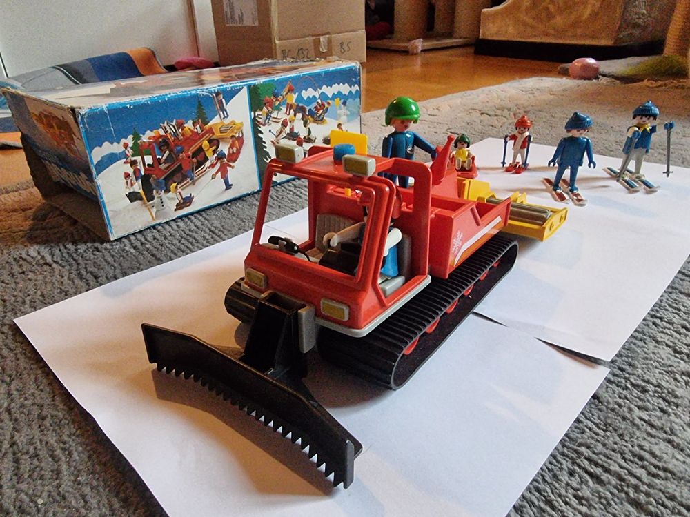 Playmobil 3469 Pistenwalze Pistenbulli (Gebraucht) in Grossaffoltern ...