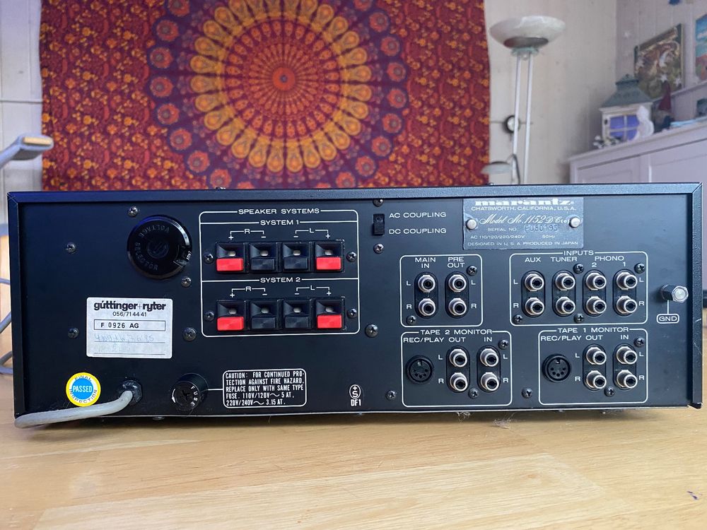 Marantz 1152 DC Console Stereo Amplifier (Defekt) in Worb für CHF 414 ...