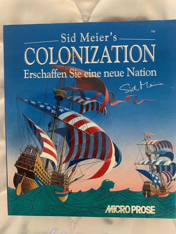 Sid Meier`s Colonization, by Microprose, 1994 (Gebraucht) in Frauenfeld für CHF 20 – mit ...