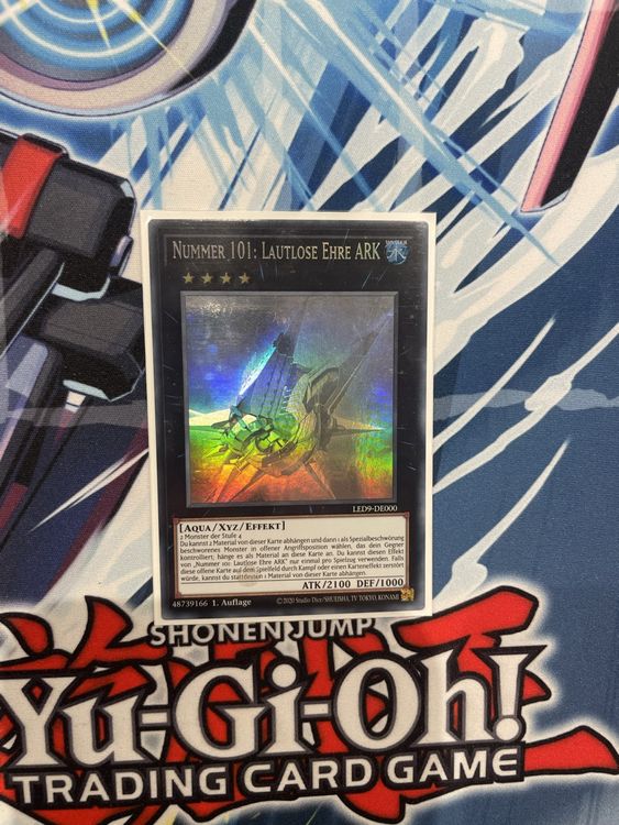 Yugioh Xyz Nummer 101 Lautlose Ehre Dark Ghost Rare Kaufen Auf