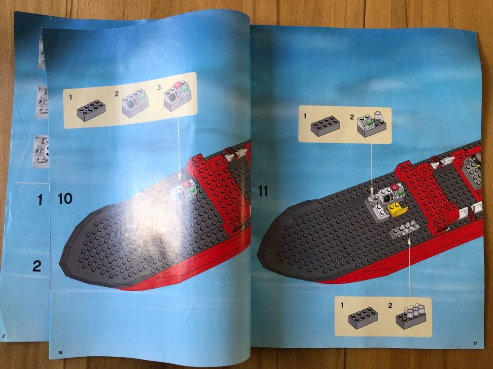 Lego 7207 City Feuerwehrschiff Bauanleitung Fire Boat | Kaufen auf Ricardo