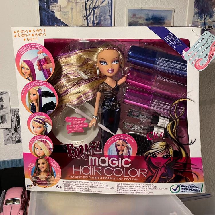 RAR: Bratz Magic Hair Color Cloe 2008 Puppe Barbie OVP | Kaufen auf Ricardo