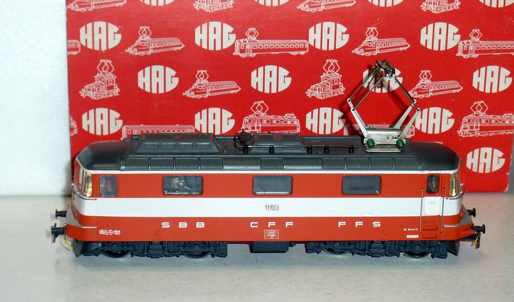 HAG 210 Re 4/4 II SBB 11103 Swiss Express Digital WS H0 ☼ (Gebraucht) in Novazzano für CHF 201 ...