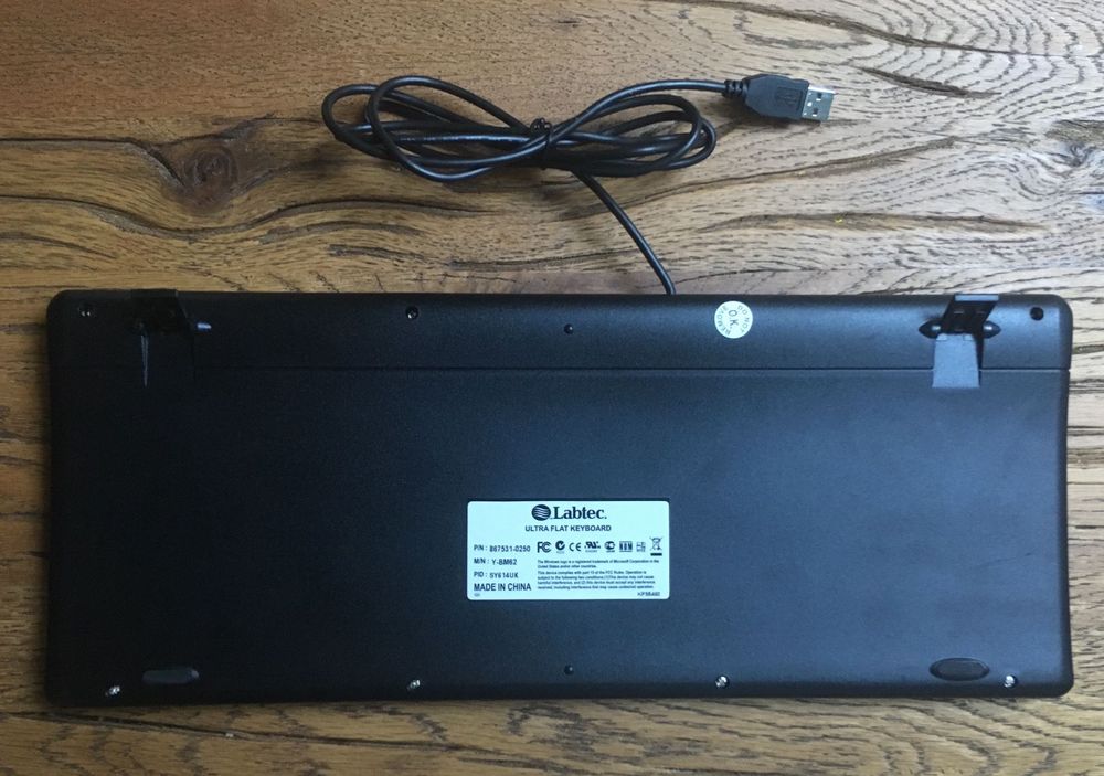 Labtec Tastatur Ultra Flat Keyboard (Neu und originalverpackt) in ...