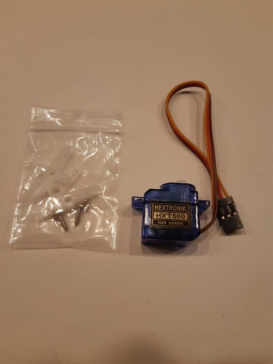 Modellbau Hextronik HXT500 5gr Servo 2 Stück (Neu (gemäss Beschreibung ...