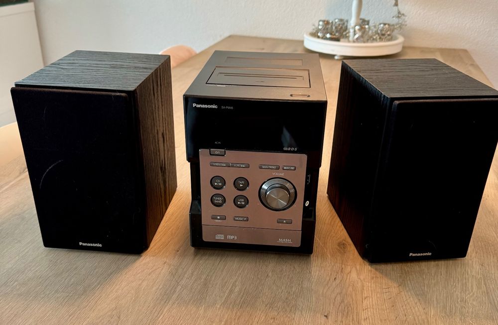 Panasonic Mini-Stereoanlage SA-PM46 Top Zustand! (Gebraucht) in Rudolfstetten für CHF 23 – mit ...