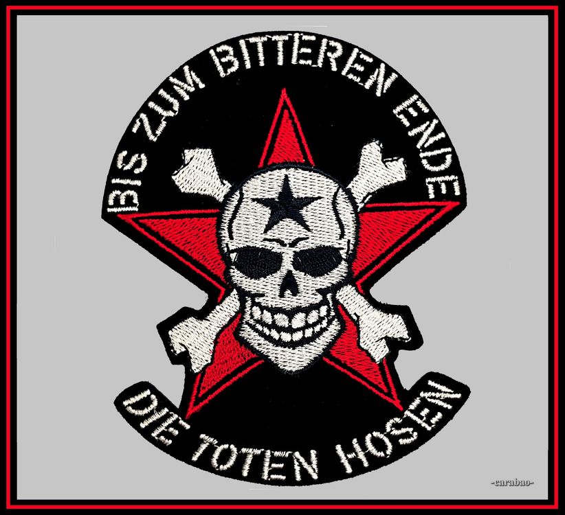 Aufnäher *DIE TOTEN HOSEN* - Nr. J-8408 (Neu (gemäss Beschreibung)) in ...