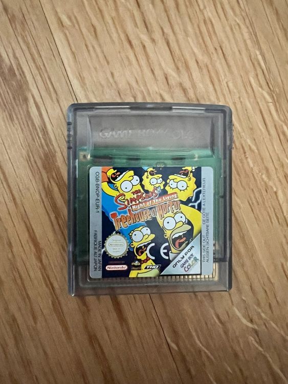 The Simpsons: Night of the living Treehouse of Horror (GBC) (Gebraucht ...
