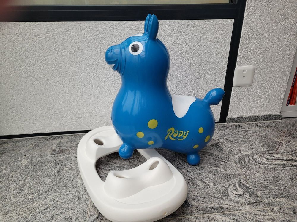 Rody Hüpfpferd mit Wippe (Schaukelpferd) (Gebraucht) in Niederglatt für ...