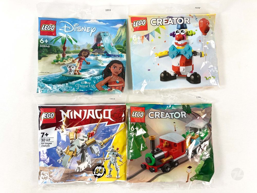 4 Lego Polybag Sets - Disney, Creator, Ninjago - Neu & OVP | Kaufen auf ...