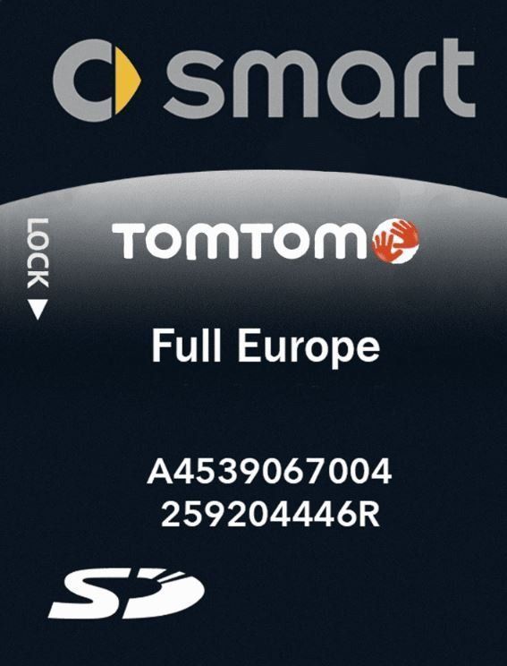 Smart 453 Navi Sd card Maps 2021 V2 10.65 (Neu und originalverpackt) in ...
