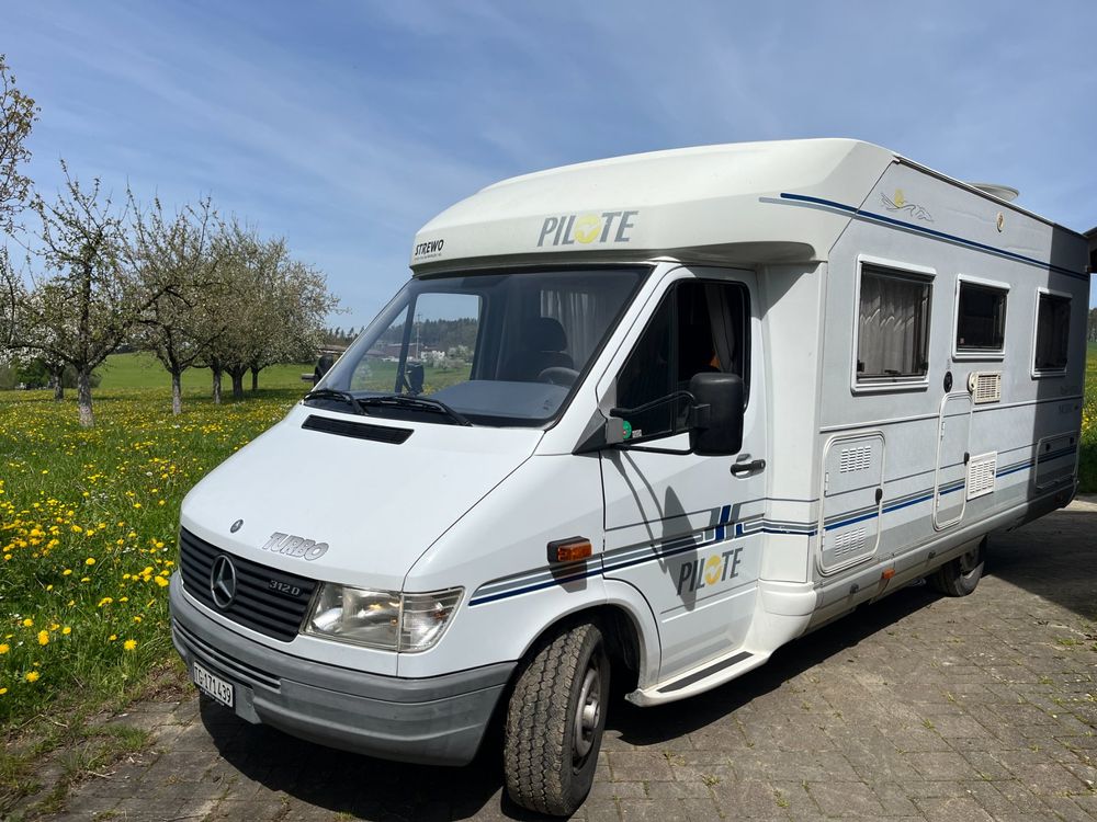 Pilote Pacific 6900, Mercedes Sprinter 312 D mit MFK (Gebraucht) in für ...