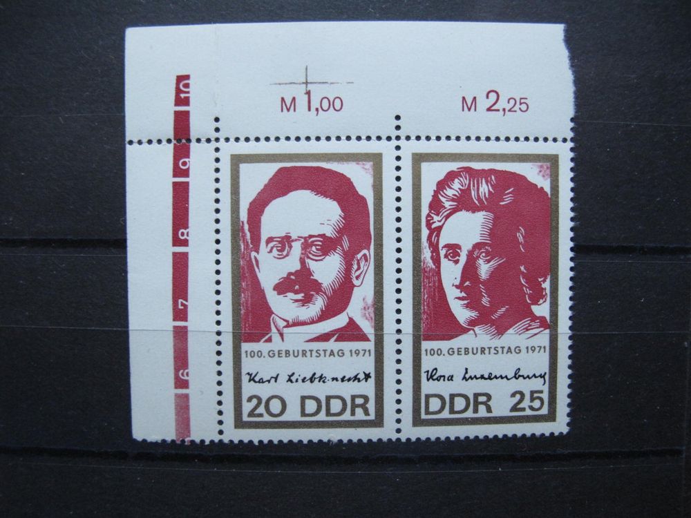 DDR 1971 Luxemburg / Liebknecht ** | Kaufen auf Ricardo