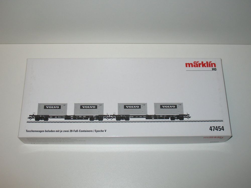 Güterwagen-Set "VOLVO" in H0~ von Märklin 47454 | Kaufen auf Ricardo