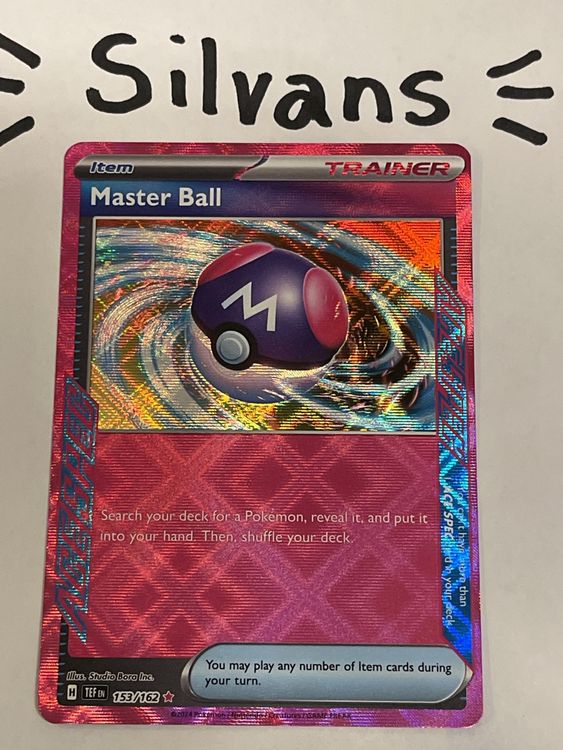 Master Ball ACE Spec 153/162 Temporal Forces Englisch (Neu (gemäss ...
