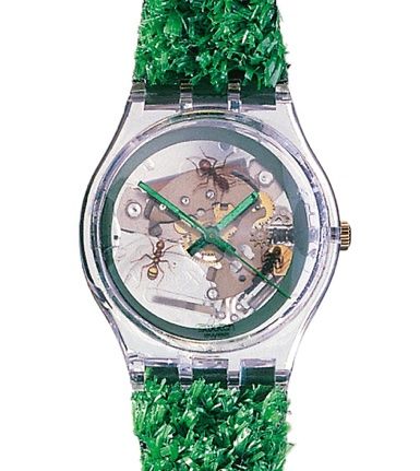 Swatch CLUB LIMITED EDITION, GARDEN TURF, seltenes Stück (Neu und ...