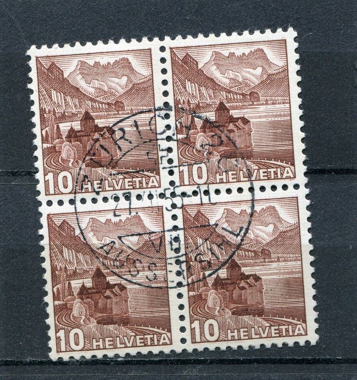 1939 Chillion Nr 242z im V'block gest. (Gebraucht) in Winterthur für CHF 65 – mit Lieferung auf ...