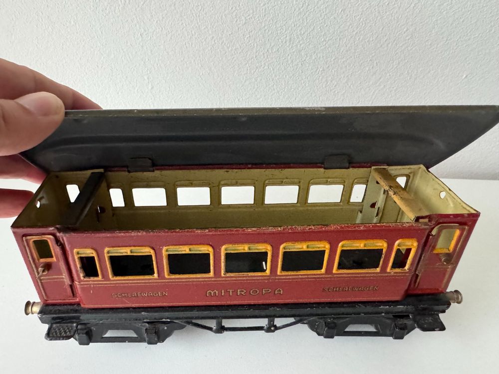 Märklin - Mitropa Schlafwagen, 1886, 21.5 cm, Sp 0 (W1164) (Gebraucht ...