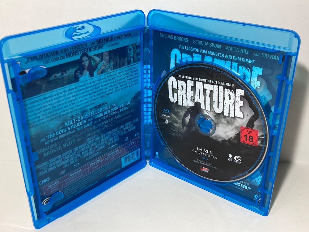 Creature Blu Ray Uncut (Gebraucht) in Wilderswil für CHF 2.9 – mit Lieferung auf Ricardo kaufen