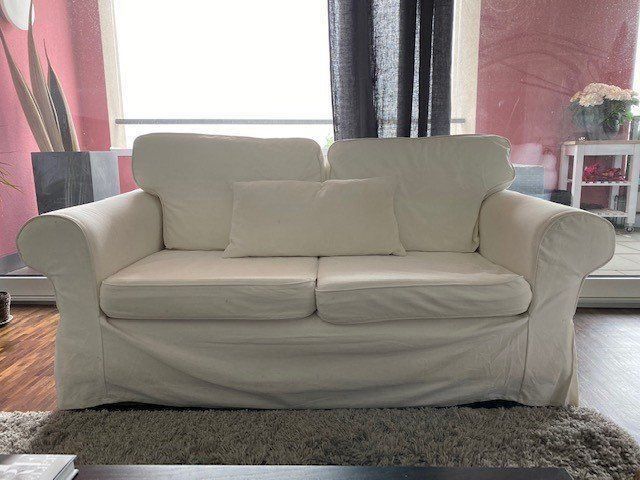IKEA 2er Ektorp Sofa, weiss | Kaufen auf Ricardo