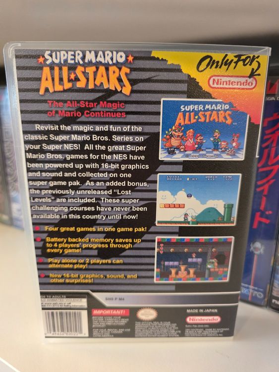 Super Mario All Stars - Super Nintendo - USA (Gebraucht) in Thonex für ...