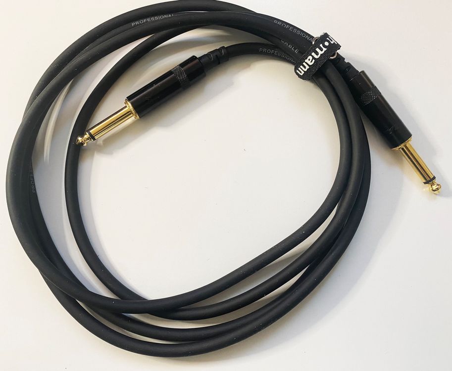 2 câbles de 2m – Rock Cable Jack 6,3 mm-Jack 6,3 mm (Gebraucht) in Biel ...