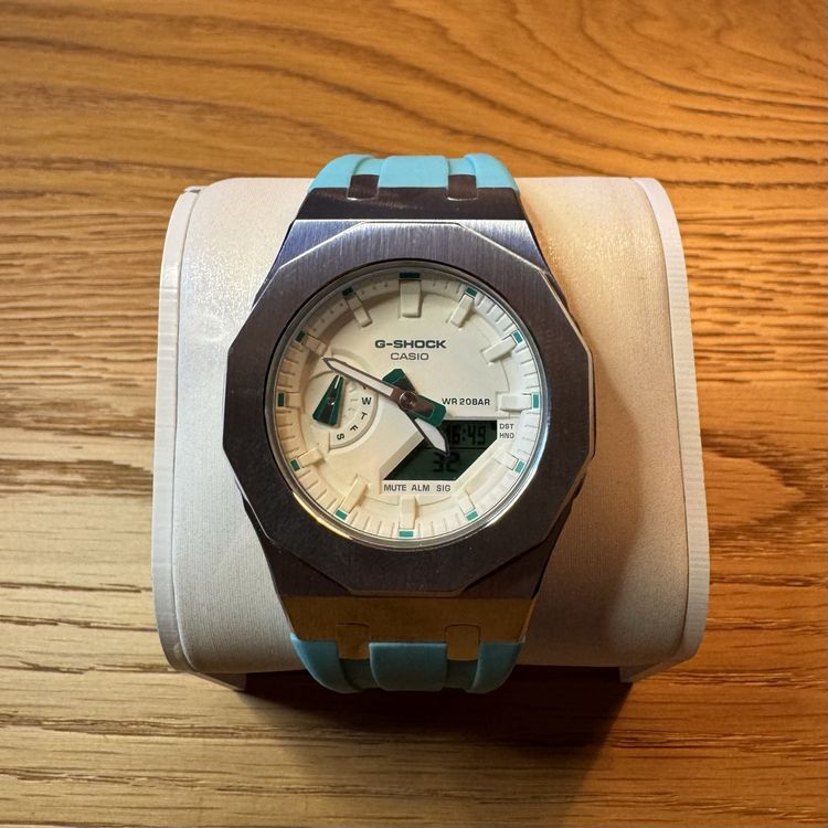 Casio G Shock Casioak MOD Tiffany Blue | Kaufen auf Ricardo