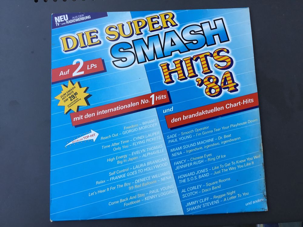 Verkaufe LP Super Smash Hits 1984 | Kaufen auf Ricardo
