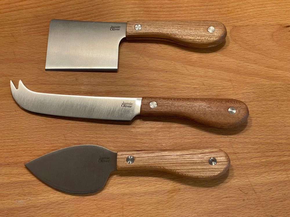 Jamie Oliver Käsemesser-Set Rustic 3-teilig (Neu (gemäss Beschreibung ...