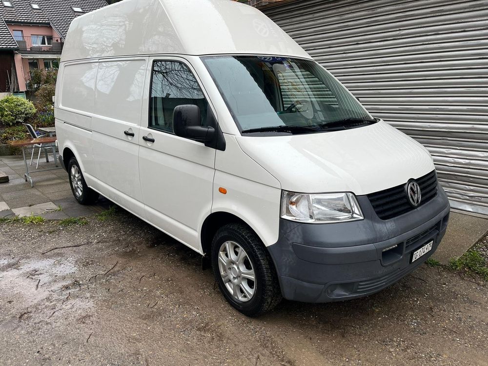 VW T5 Hochdach Lieferwagen (Gebraucht) in Wilen bei Wil für CHF 4700 – nur Abholung auf Ricardo ...