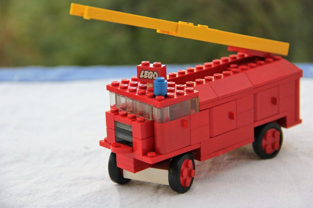 LEGO 336 Feuerwehrauto (1968) mit Original Bauanleitung | Kaufen auf ...