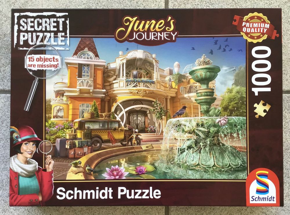 Schmidt Puzzle 1000 Teile Orchideenanwesen (Gebraucht) in Hombrechtikon ...