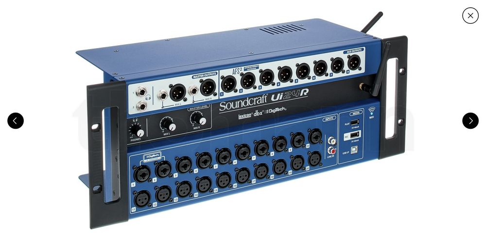 Soundcraft 24-Kanal-Mischpult mit integrierter Stagebox (Neu (gemäss ...