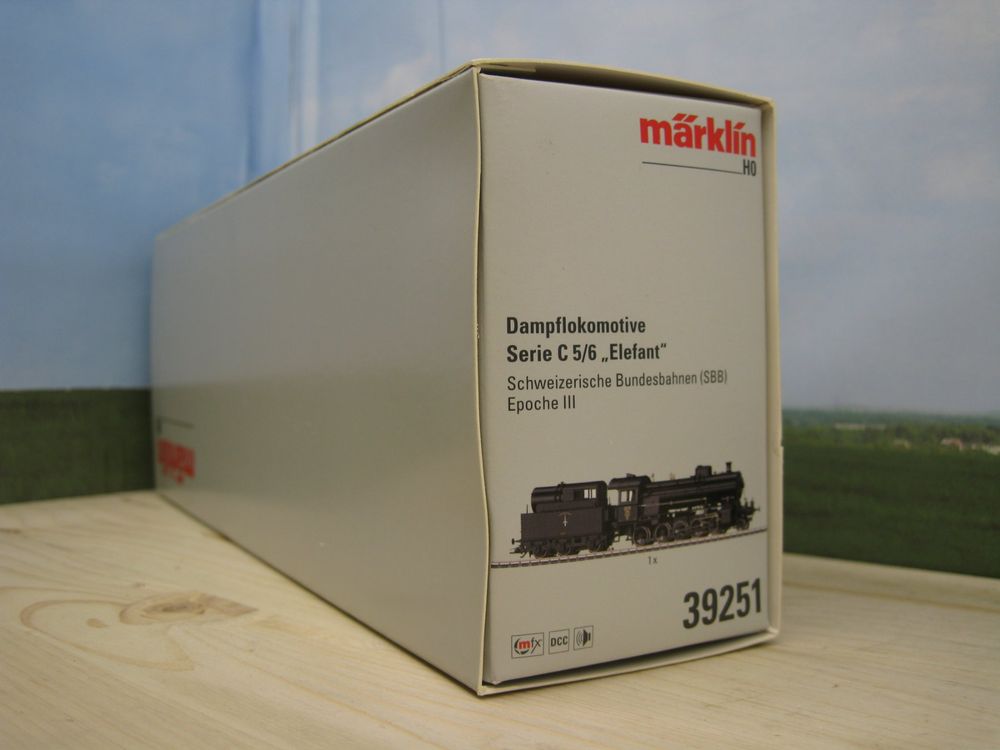 Märklin 39251 Dampflok SBB C5/6 2976 / mfx / Sound (Neu (gemäss ...