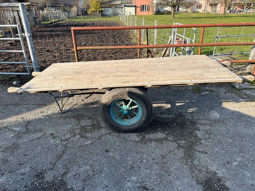 Handwagen 2800/1200 mm (Gebraucht) in Schwarzhäusern für CHF 300 – nur ...