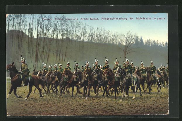 Kavallerie der schweizer Armee, Kriegsmo (Antik) in Berlin für CHF 7 – mit Lieferung auf Ricardo ...