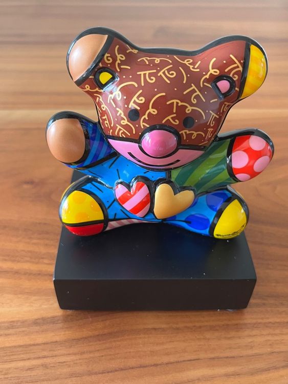 Romero Britto, Porzellan Figur, 'Umarme mich' (Neu und originalverpackt ...
