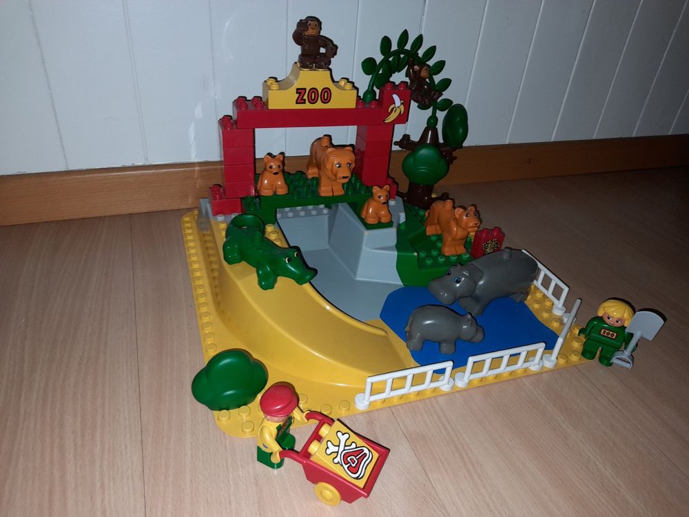 Lego Duplo Zoo Klassiker auf 3 D Platte (Gebraucht) in Rorschacherberg für CHF 45 – mit ...