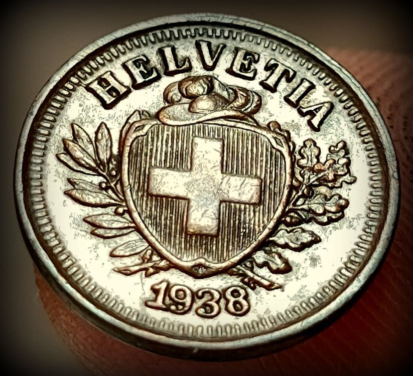 SCHWEIZ 1 RAPPEN 1938 (Gebraucht) in Winterthur für CHF 3 – mit Lieferung auf Ricardo kaufen