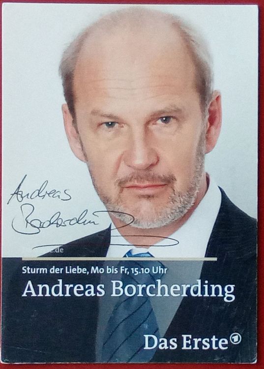 Andreas Borcherding Autogramm signiert Fotopostkarte 10x15cm (Gebraucht) in Bischofszell für CHF ...