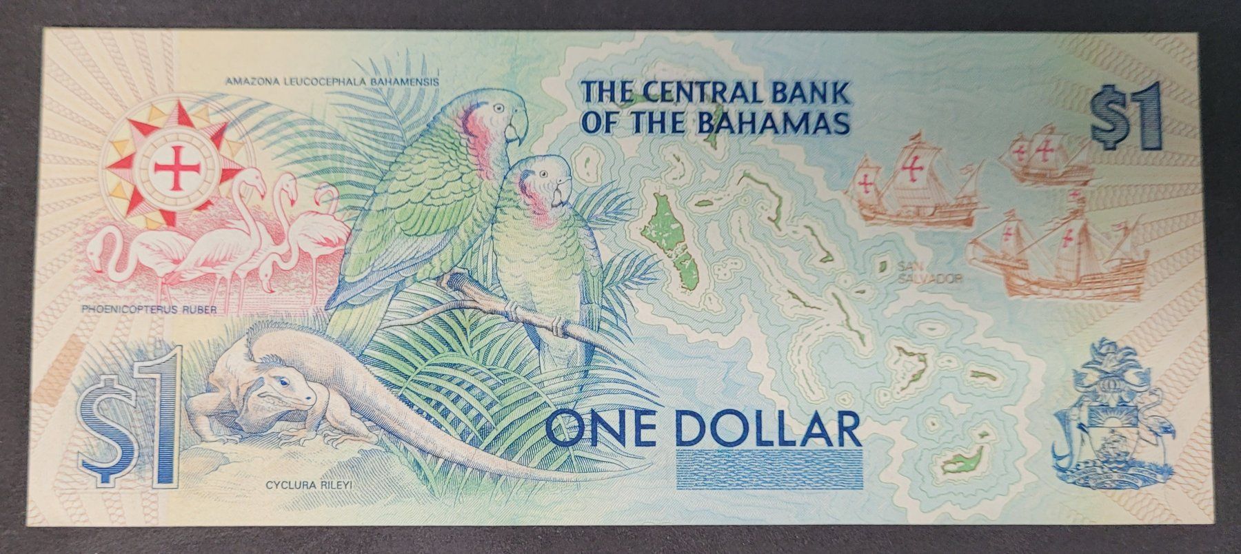 1 DOLLAR / BAHAMAS ND (1992) (BANKFRISCH) (Neu (gemäss Beschreibung ...