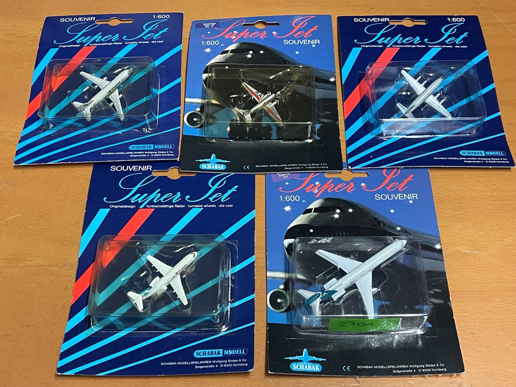 5 Schabak Model Flugzeuge1:600 (Gebraucht) in Kaiseraugst für CHF 19 – mit Lieferung auf Ricardo ...