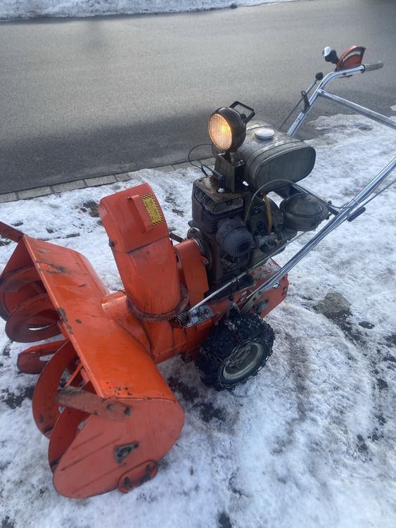 Schneefräse Universal mit MAG 10 HP Motor (Gebraucht) in Fideris für ...