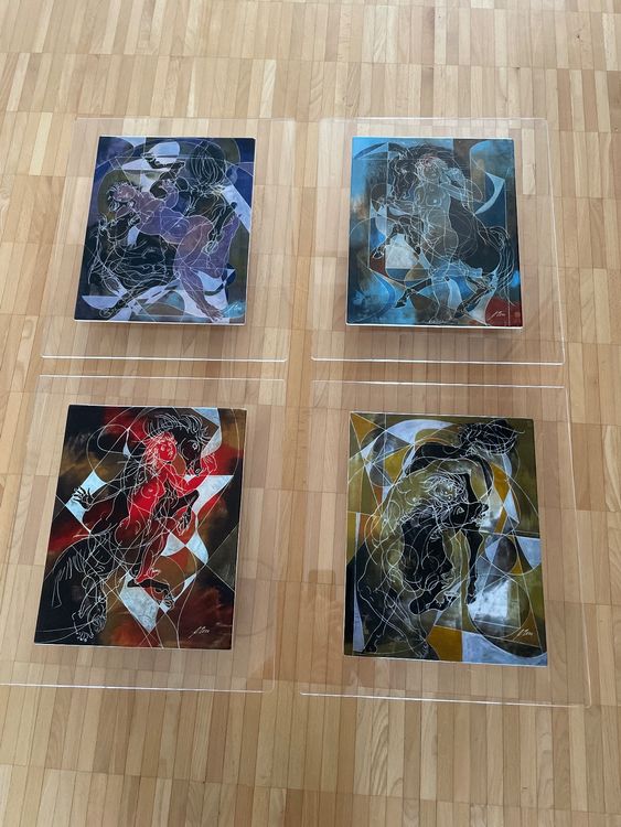 Hans Erni - 4 Elemente (Gebraucht) in Fribourg für CHF 70 – mit Lieferung auf Ricardo kaufen