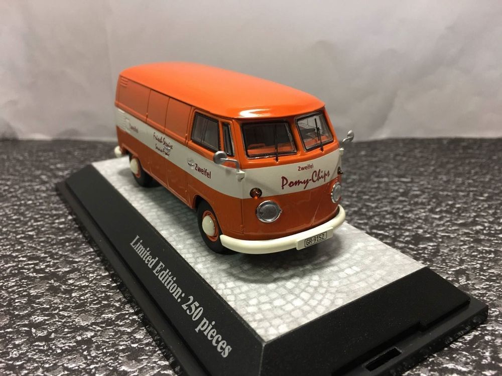 VW Bus T1 Zweifel Pomy-Chips 1/43 NEU/OVP (Neu und originalverpackt) in ...