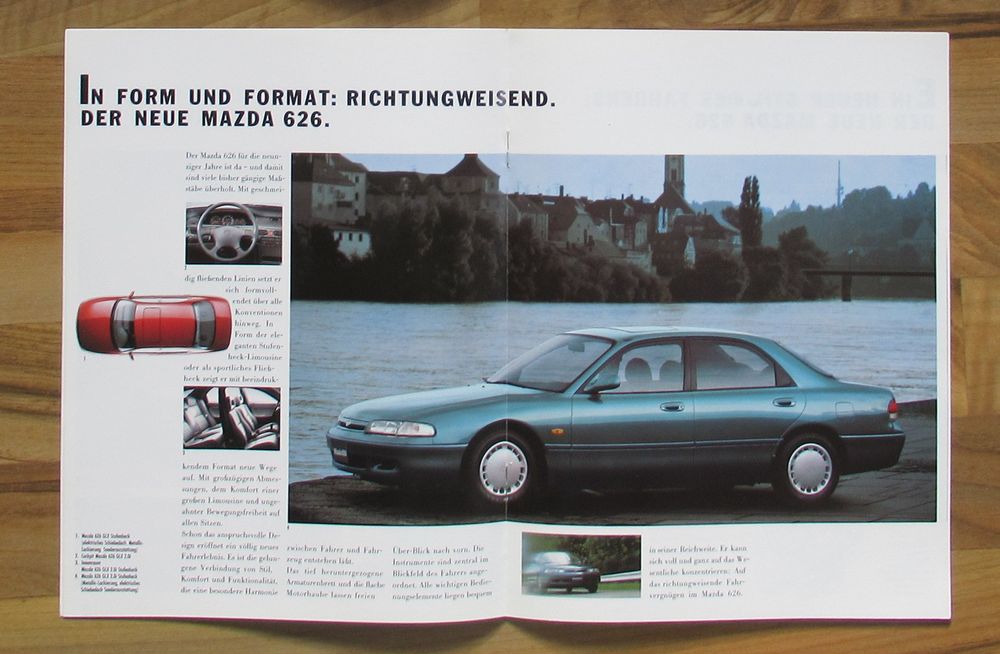 1992 Mazda 121 323 626 MX3 MX5 MX6 MX7 Prospekt (Gebraucht) in ...