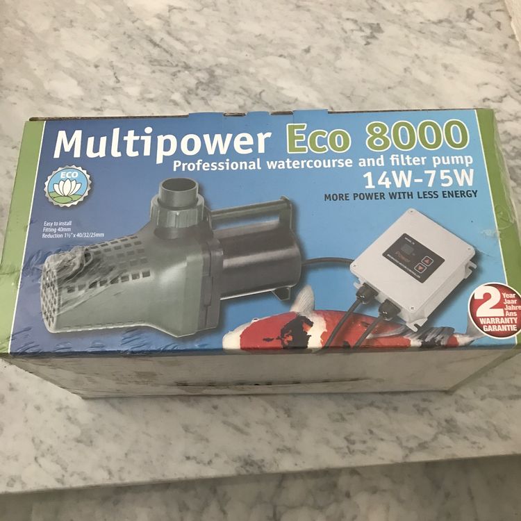 Multipower Eco 8000 regelbar (Neu und originalverpackt) in Gurmels für ...
